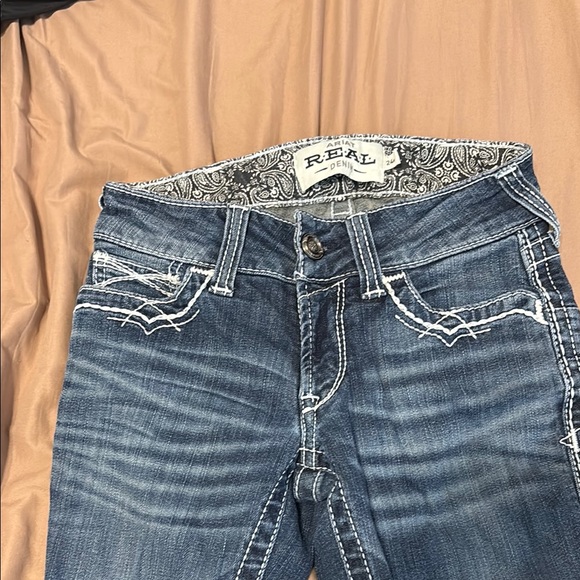 Ariat | Jeans | Ariat Blue Boot Cut Jeans With Classic Whiskering ...